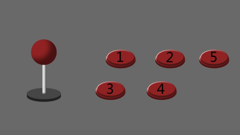 Arcade Stick Setting Steam Solo