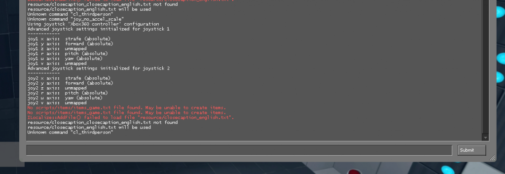 How To Enable Developer Console Steam Solo