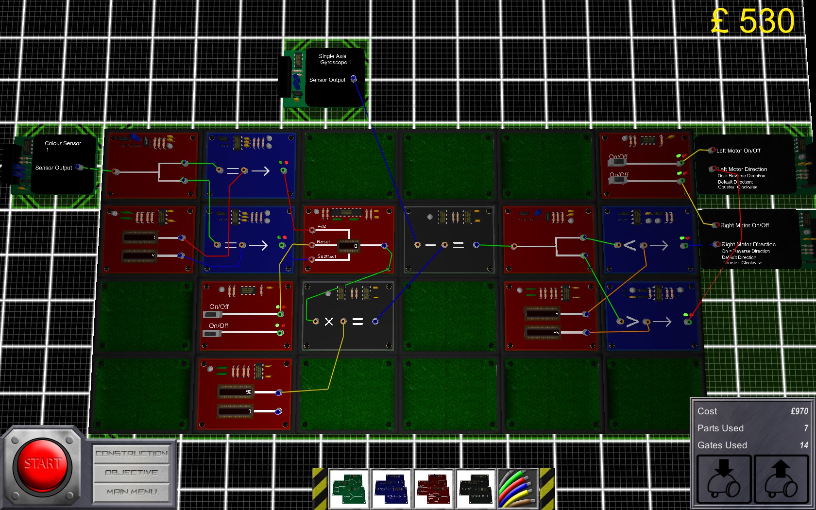 エリア1で覚えるロボット制御 – Steam Solo